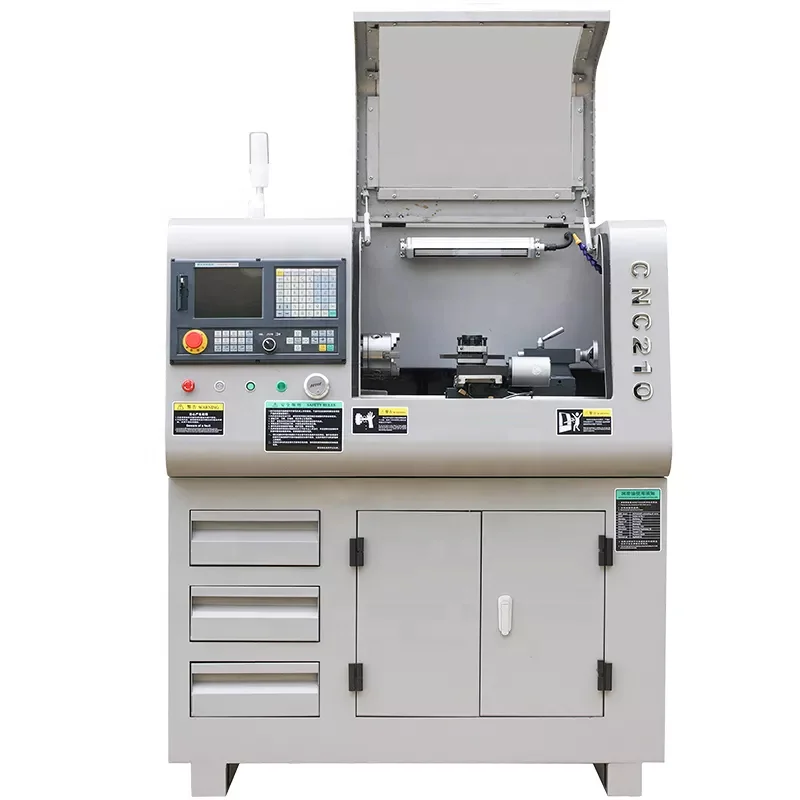 CNC210 CNC Mini Metal Turning Lathe - Precision & Power