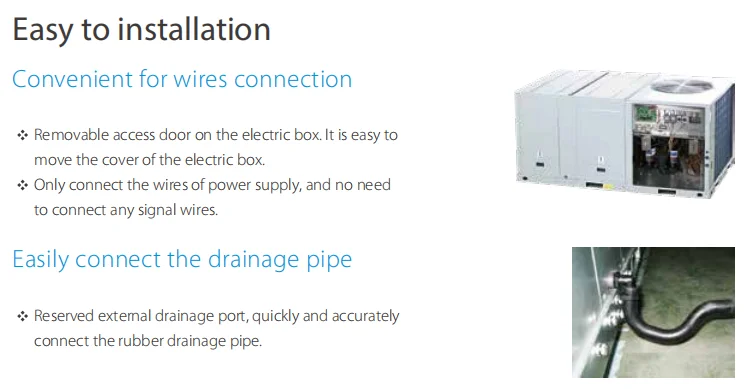 Midea R410a Rooftop Package Unit - Efficient Cooling Solutions