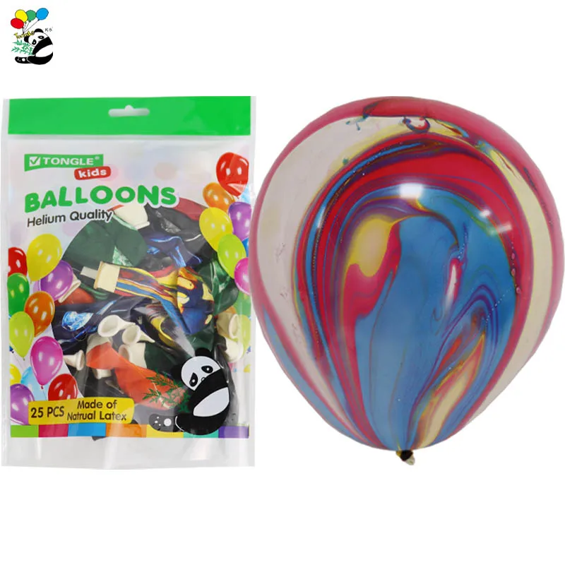 Tongle Manufacturer Wholesale 10 Inch Round Helium Latex Agate Balloon ...