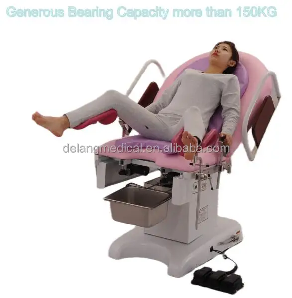 Electric Delivery Bed Gynecological Chair Gynecological Examination ...