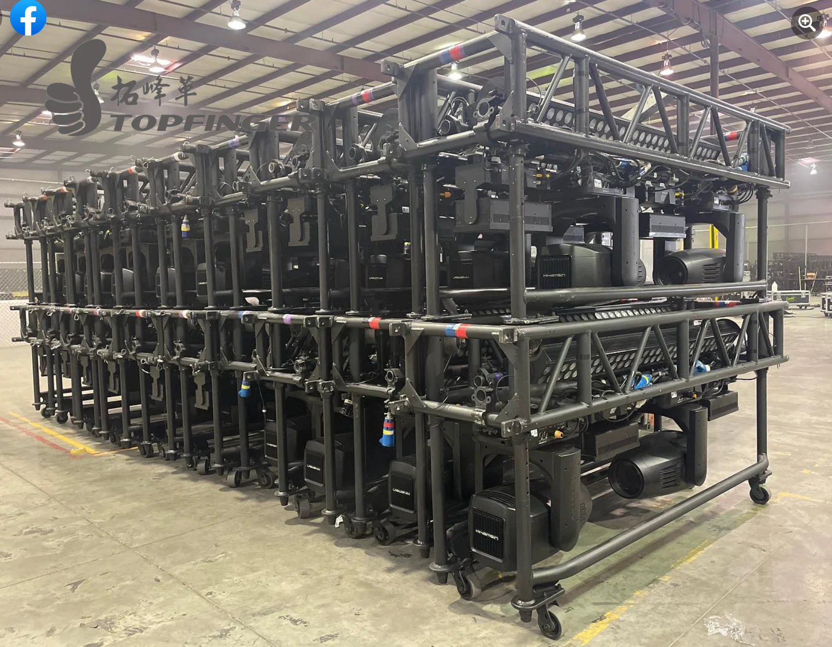 Customized Size Pre Rigging Trussing System for LED Screens