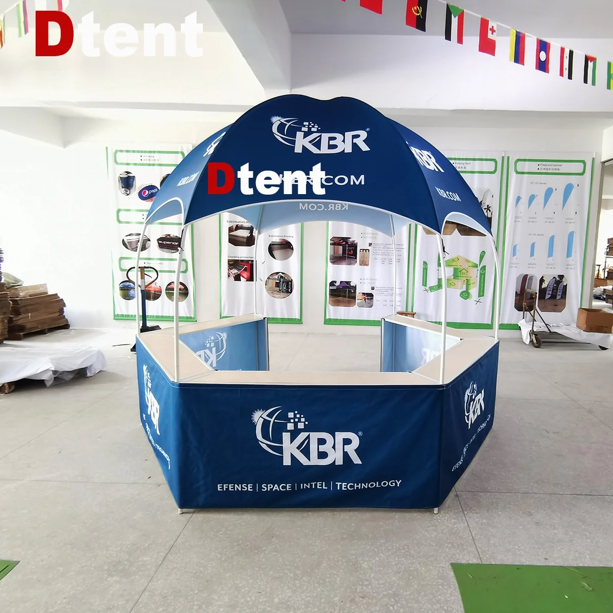 Customize Food Dome Kiosk Canopy Tents Trade Show Booth Hexagon ...