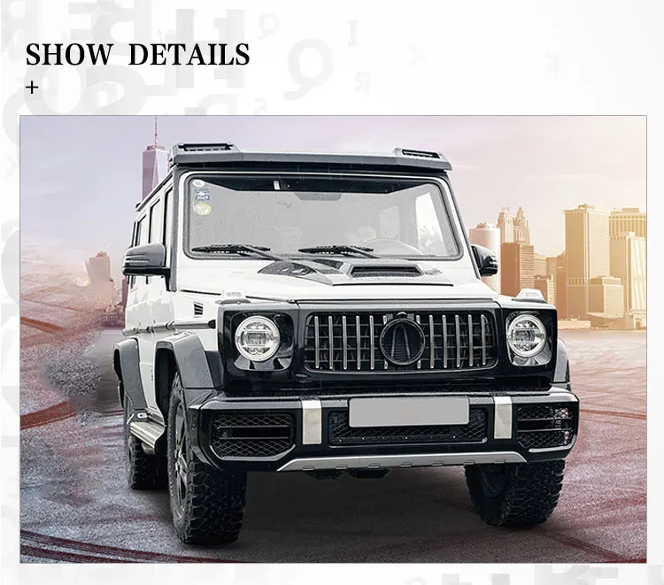 GBT Mercedes G Facelift Body Kit for 2018 Mercedes Benz G W463 ...