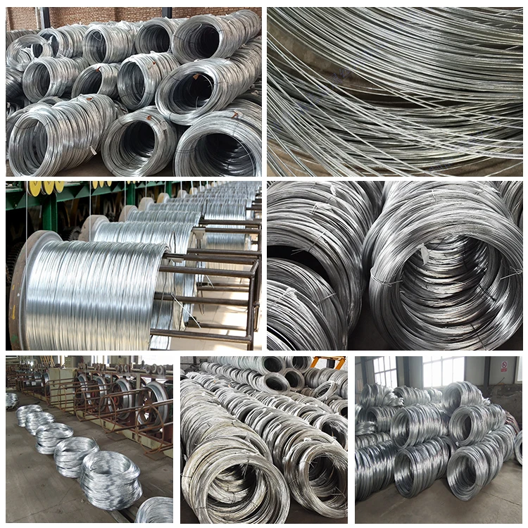 14 Gauge Galvanized Wire Galvanized Spring Wire 10mm Gi Steel Wire ...