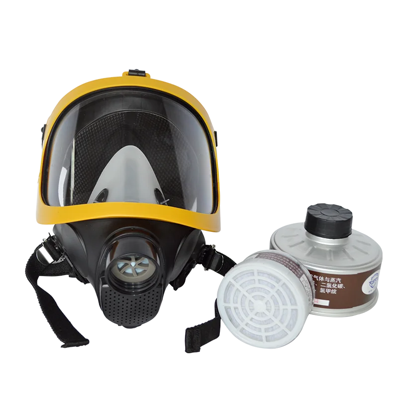 6200 Half Face Gas Mask Automotive Painting Respirator with High ...