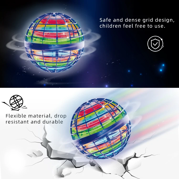 Flying Ball Toy Cosmic Globe Boomerang Hover Ball Galactic Fidget ...