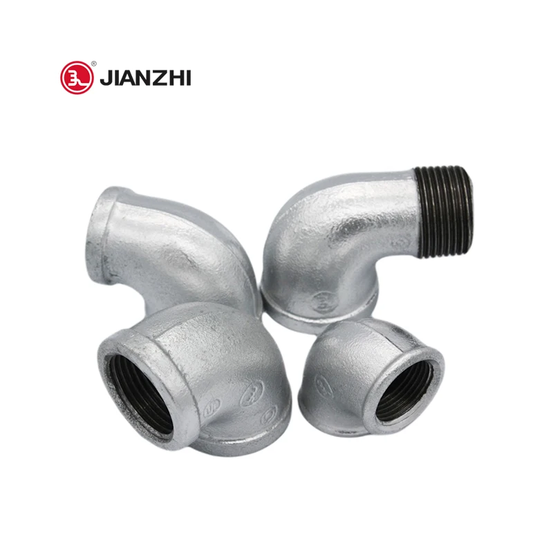 Jianzhi gi fittings types of galvanized outlet pipe fitting galvanized elbows accessories ...