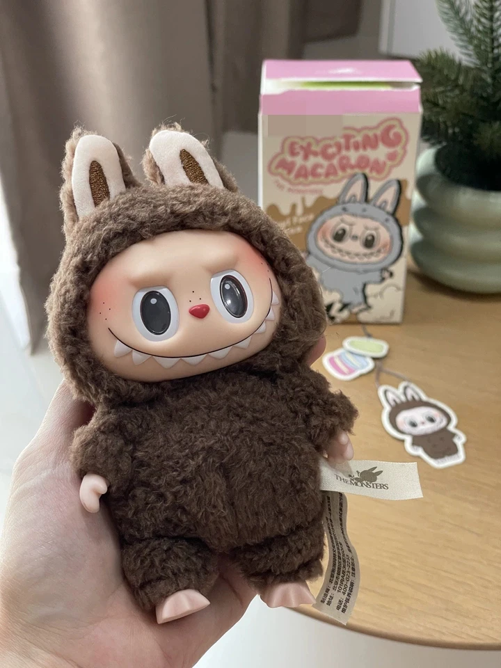 Labubu V1 Macaroon Mystery Box - Cute Stuffed Plush Dolls
