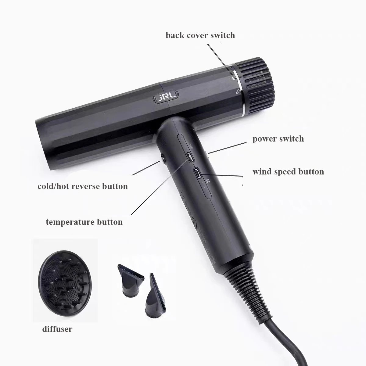 2023 New Hot Air Brushless Hair Blower 100000rpm Secador De Pelo High ...