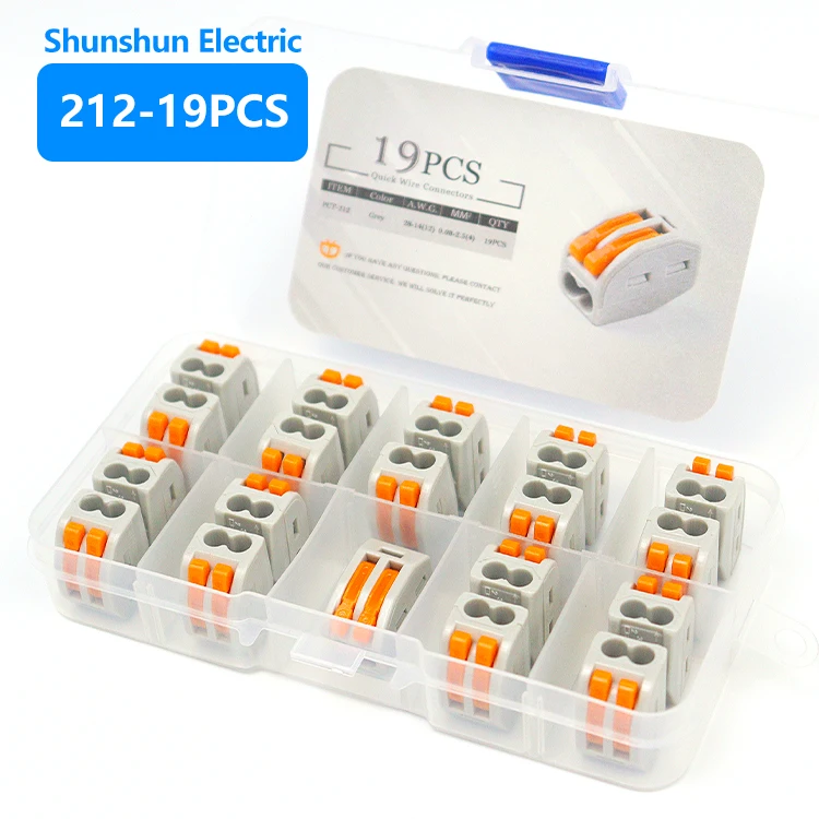 Fast Wire Connector Push In Compact Splicing Conductor Connector Ce ...