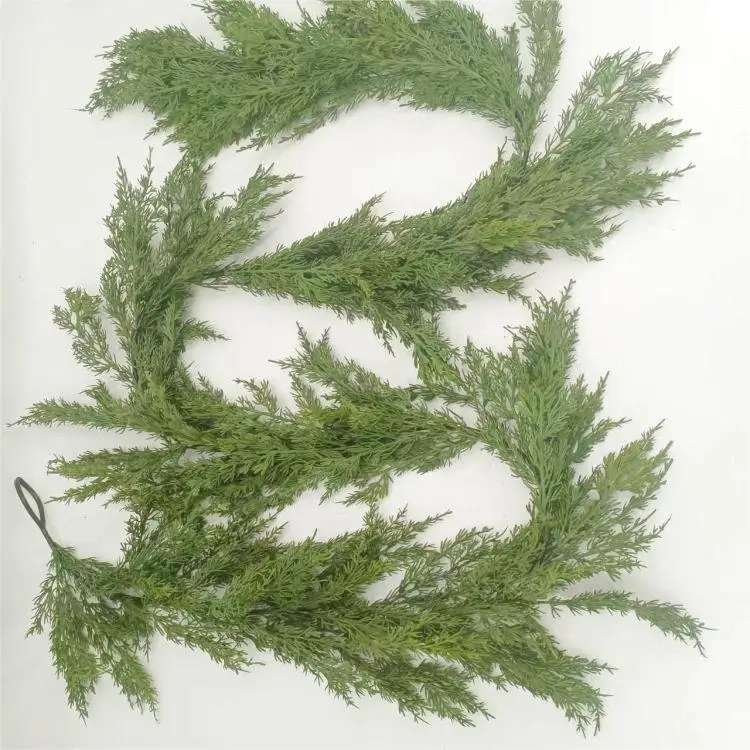 9 FT Real Touch Cypress Garland - Perfect for Holiday Decor