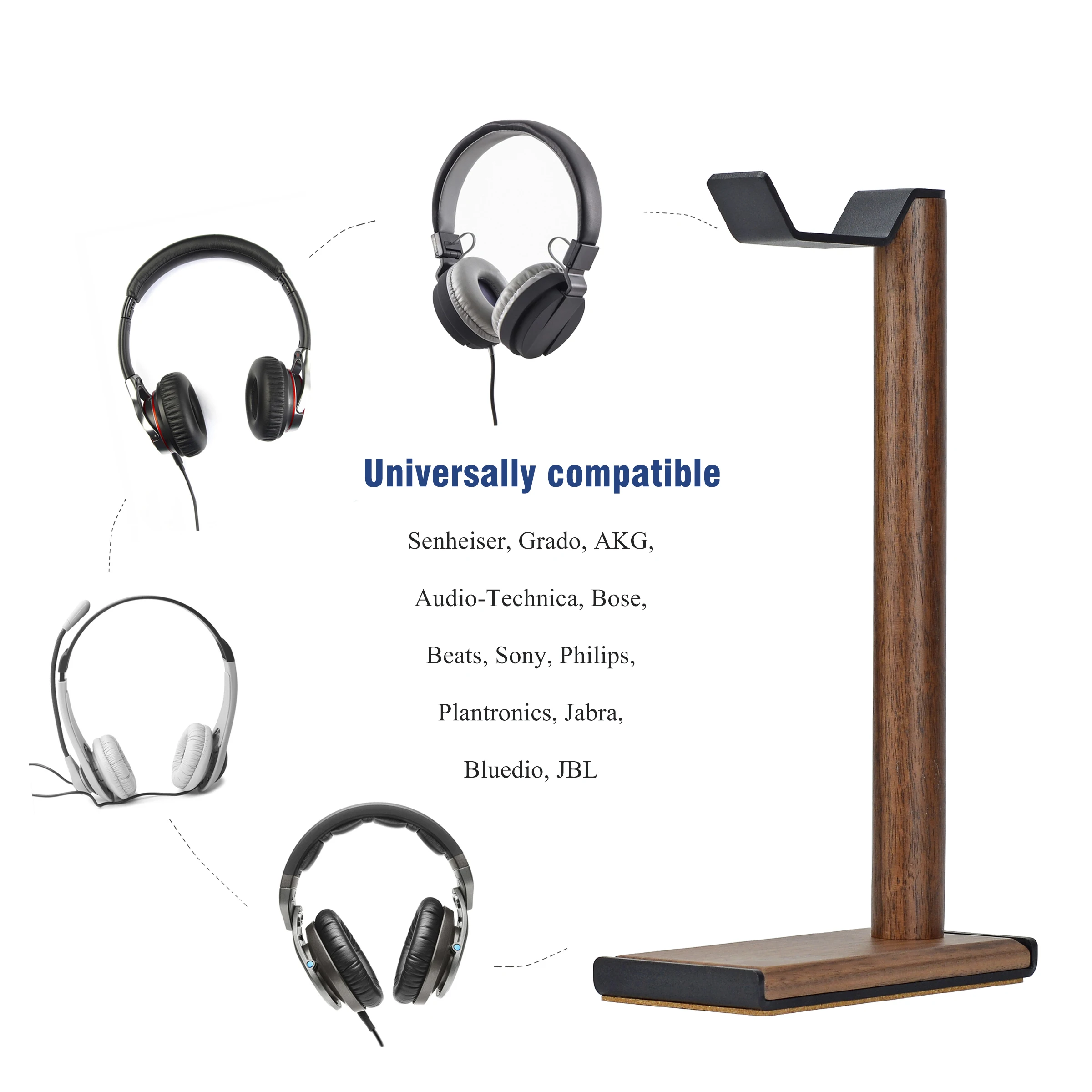 SAMDI Headphone Stand - Stylish Storage for Gaming Gear