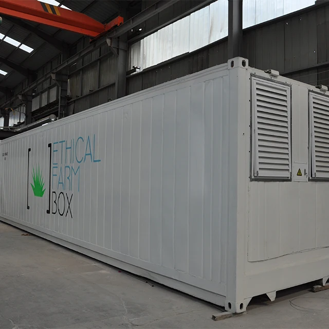 Automatic Vertical Farming Hydroponic Fodder Container System - Buy ...