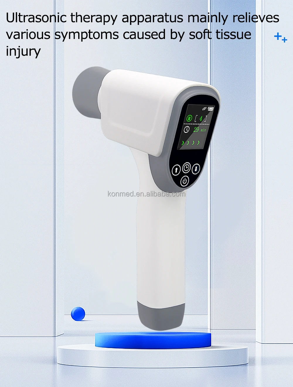 Konmed All-digital Ultrasound Physical Therapy Medical Soft Tissue ...