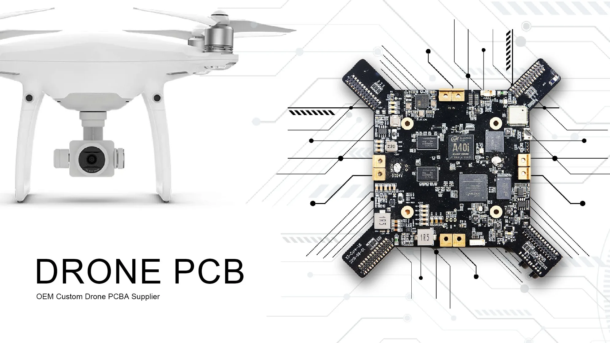 Shenzhen Pcba Factory Pcb Pcba Custom Prototype Circuit Board Design Drone Pcba Pcb Assembly ...