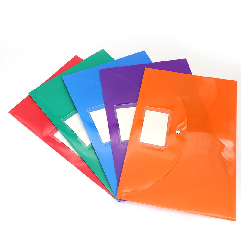 Transparent Poly Plastic A4 Size Envelop Transparent File Folder Pp ...