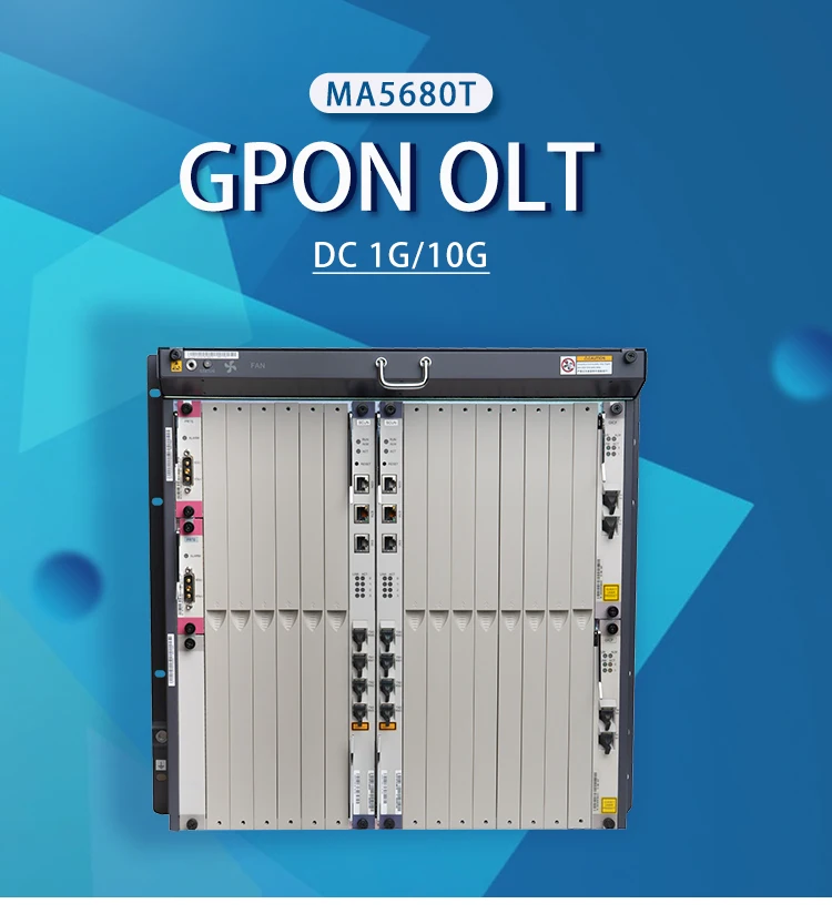 Smartax Gepon Olt Ma5680t Gpon Olt 8/16/32 Pon Port With Gpdb/gpfd Epfd ...