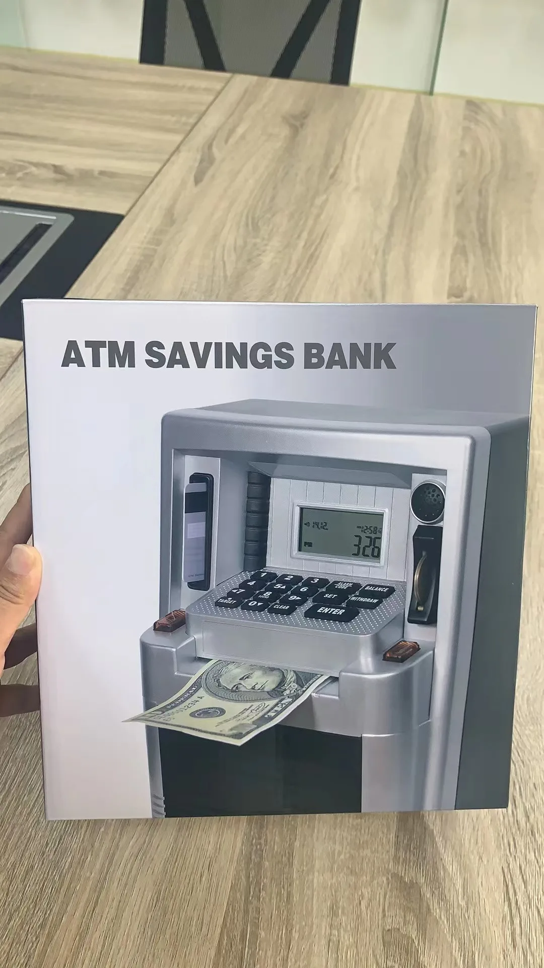 Atm Piggy Bank Savings Bank Toys Atm To Store Money Safe Deposit Money ...