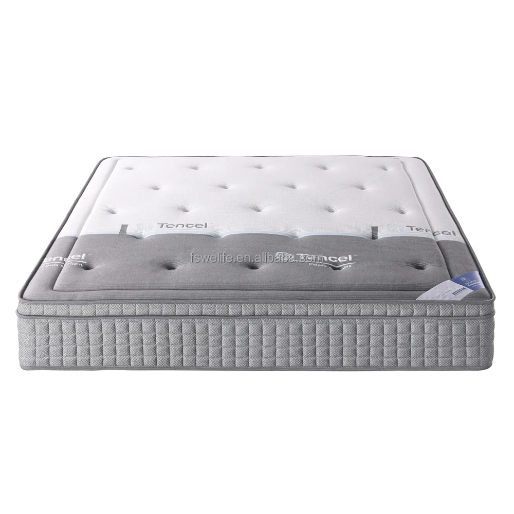 China 5 7 Zone Pocket Coil Spring Queen Mattress Latex Gel Memory Foam ...