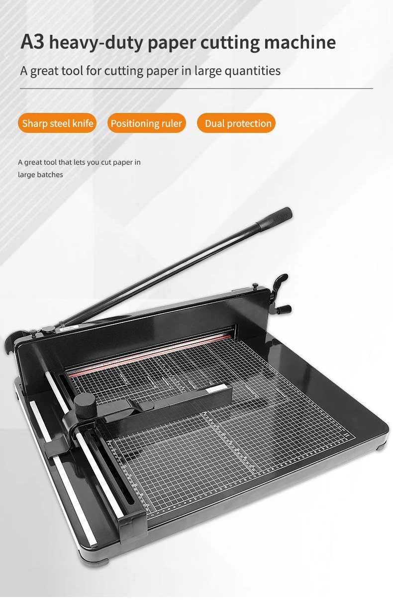 A3 Thick Layer Cut 40MM Precision Paper Cutter - 400 Sheets