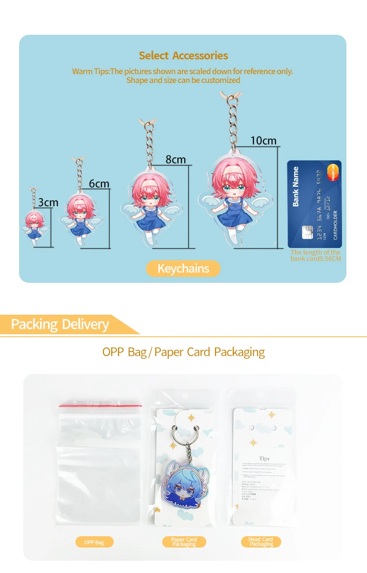 Custom Printed Hologram Acrylic Charms Make Your Own Design With Uv ...