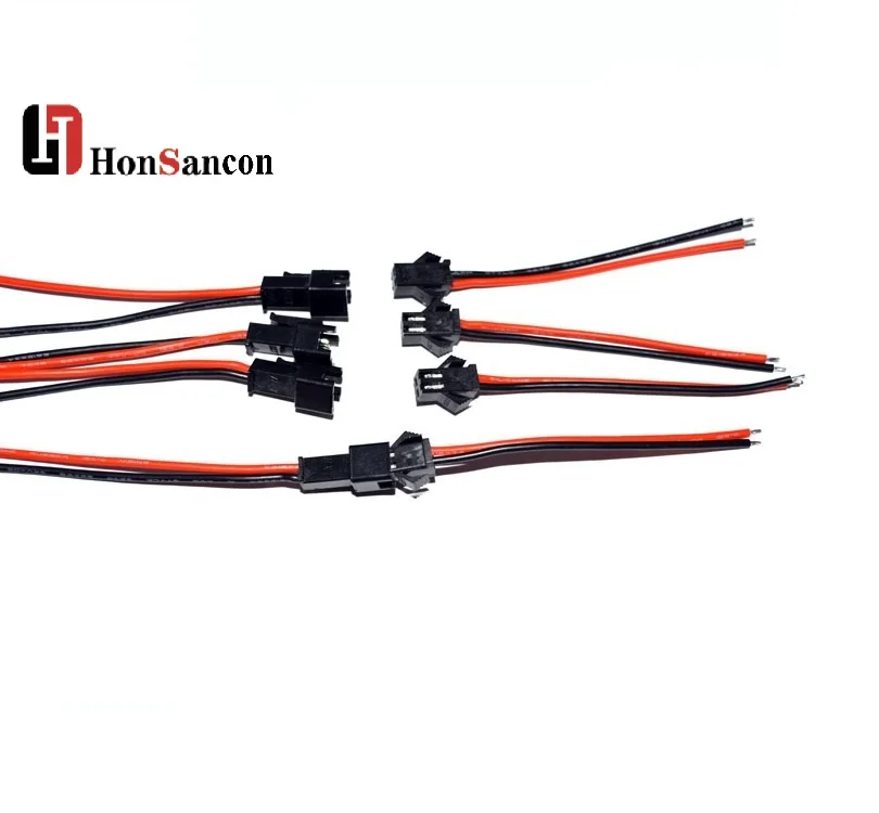 Customized JST SM 3 Pin LED Connector - 15cm Cable Assembly