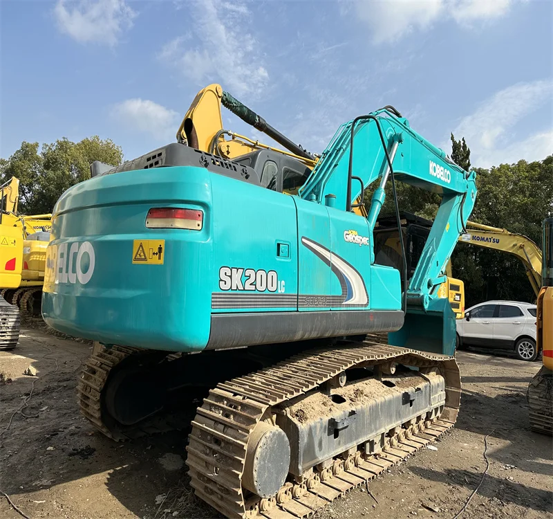 Used Kobelco Sk200 Excavator/original Japan Kobelco Sk 200/sk200-8 ...