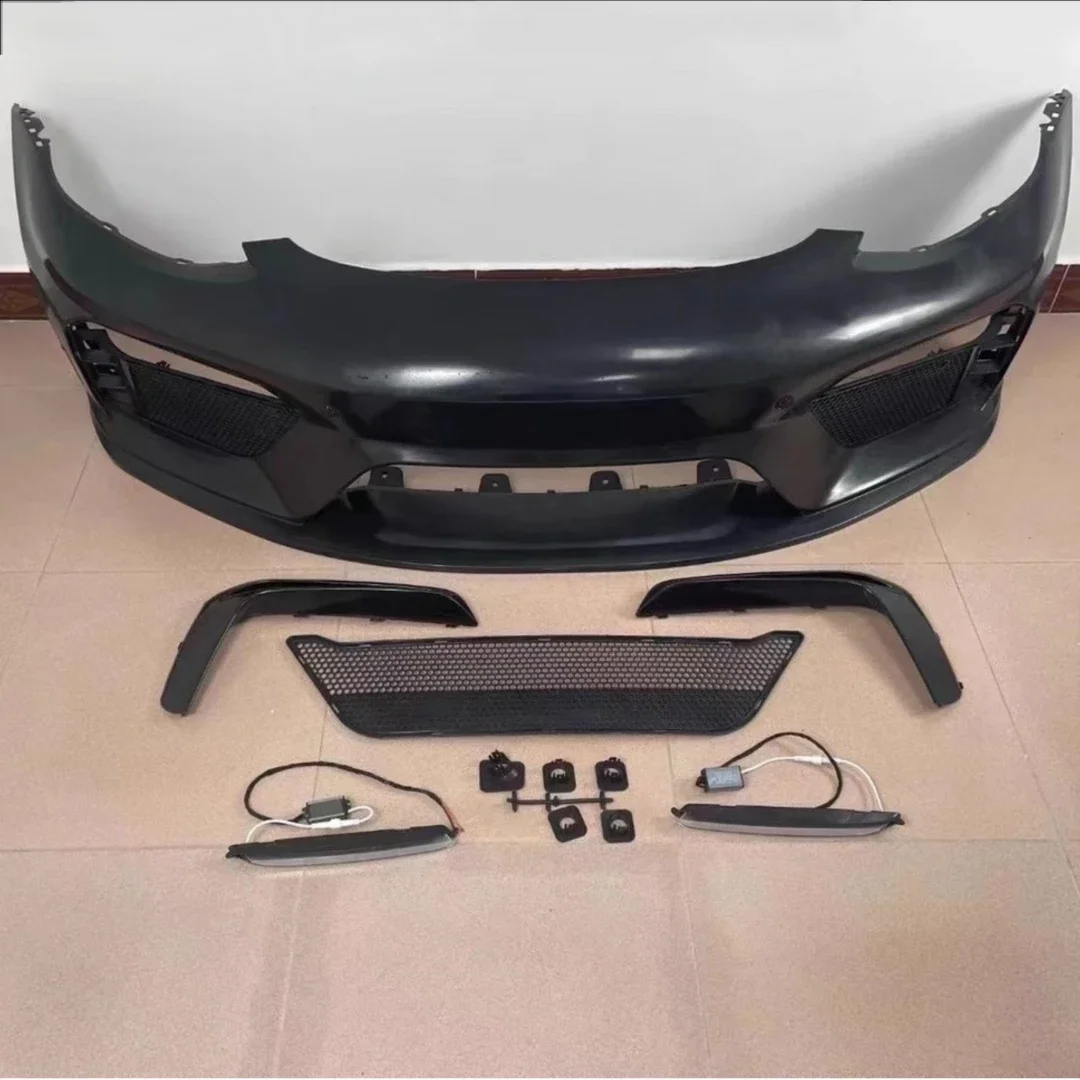Front Bumper Grill Mask Assembly For Tesla Model 3 Modified Gt3 Style ...