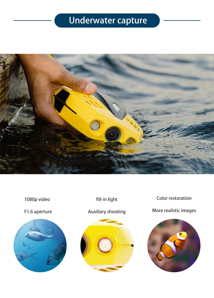 In-stock CHASING DORY Underwater Drone - Explore & Capture