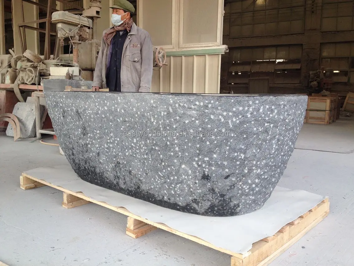 Natural Granite Stone Bath Tub Freestanding And Showers - Buy ...