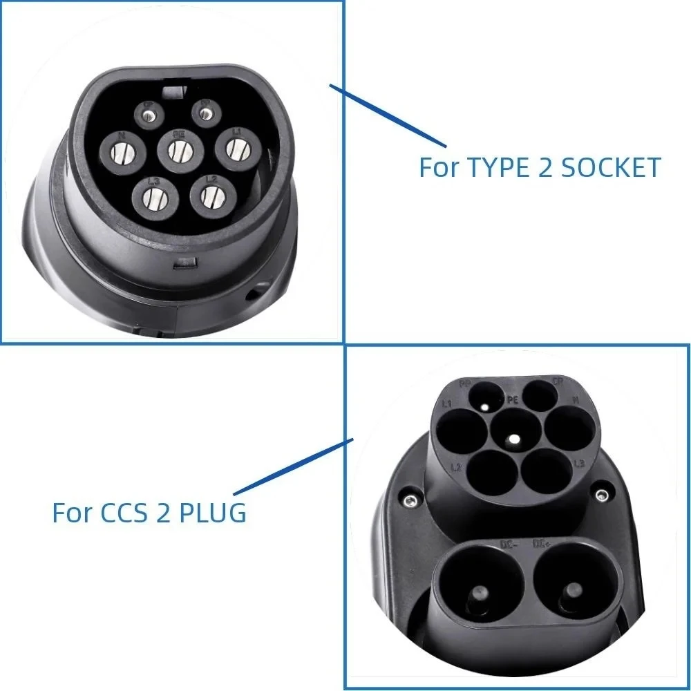 Portable Ev Charging Station Dc Ccs1 To Gbt Adapter Electric Car ...