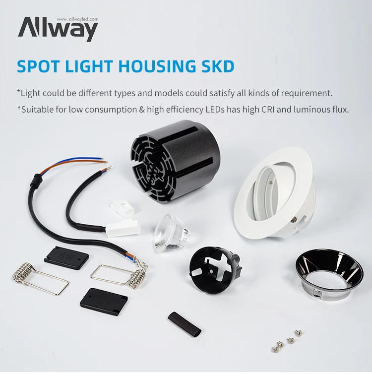 Allway SKD Ceiling Recessed Downlight Lamp Housing Fitting Indoor Home ...
