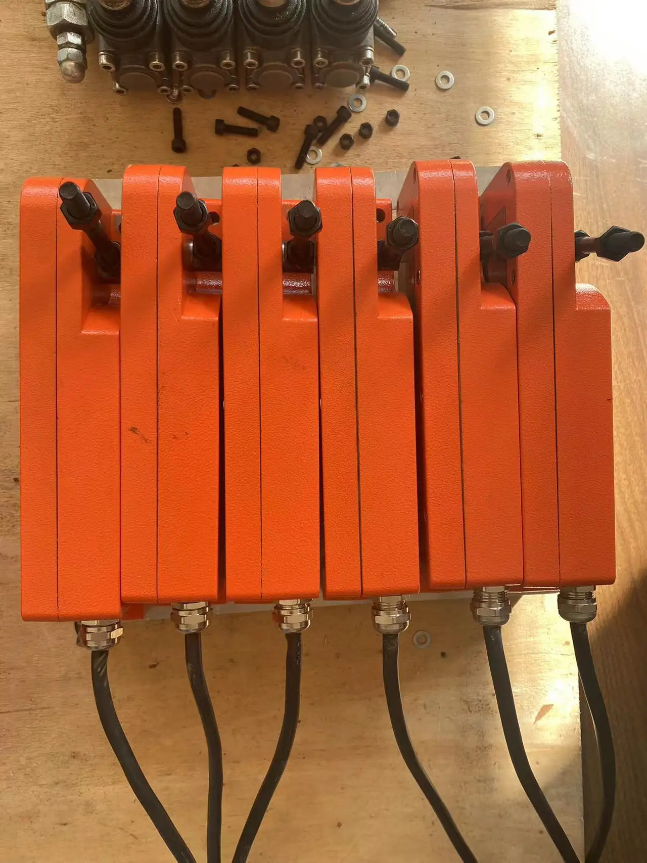 24V 12V 6ways Radio Wireless Remote Control for Truck Crane Hiab