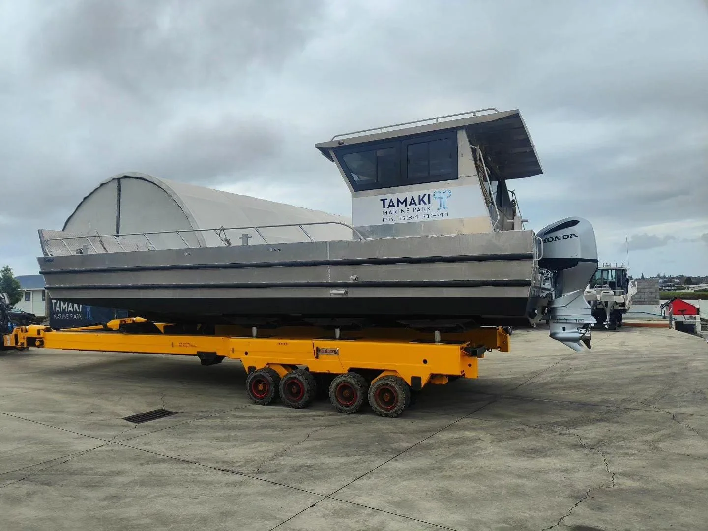 11m Landing Craft Boat - Heavy Duty Aluminum Cargo Vessel