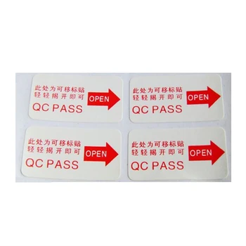 Qc Sticker Red Fragile Labels Sticker/handle With Care Label Sticker ...