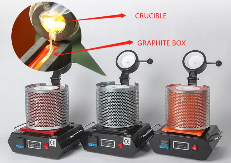 Gold Silver Ingot Casting Graphite Mold - MUZI MZ15