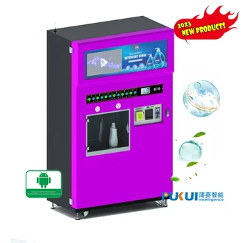 Android Version Coin Operated Liquid Soap Detergent Refill Vending ...