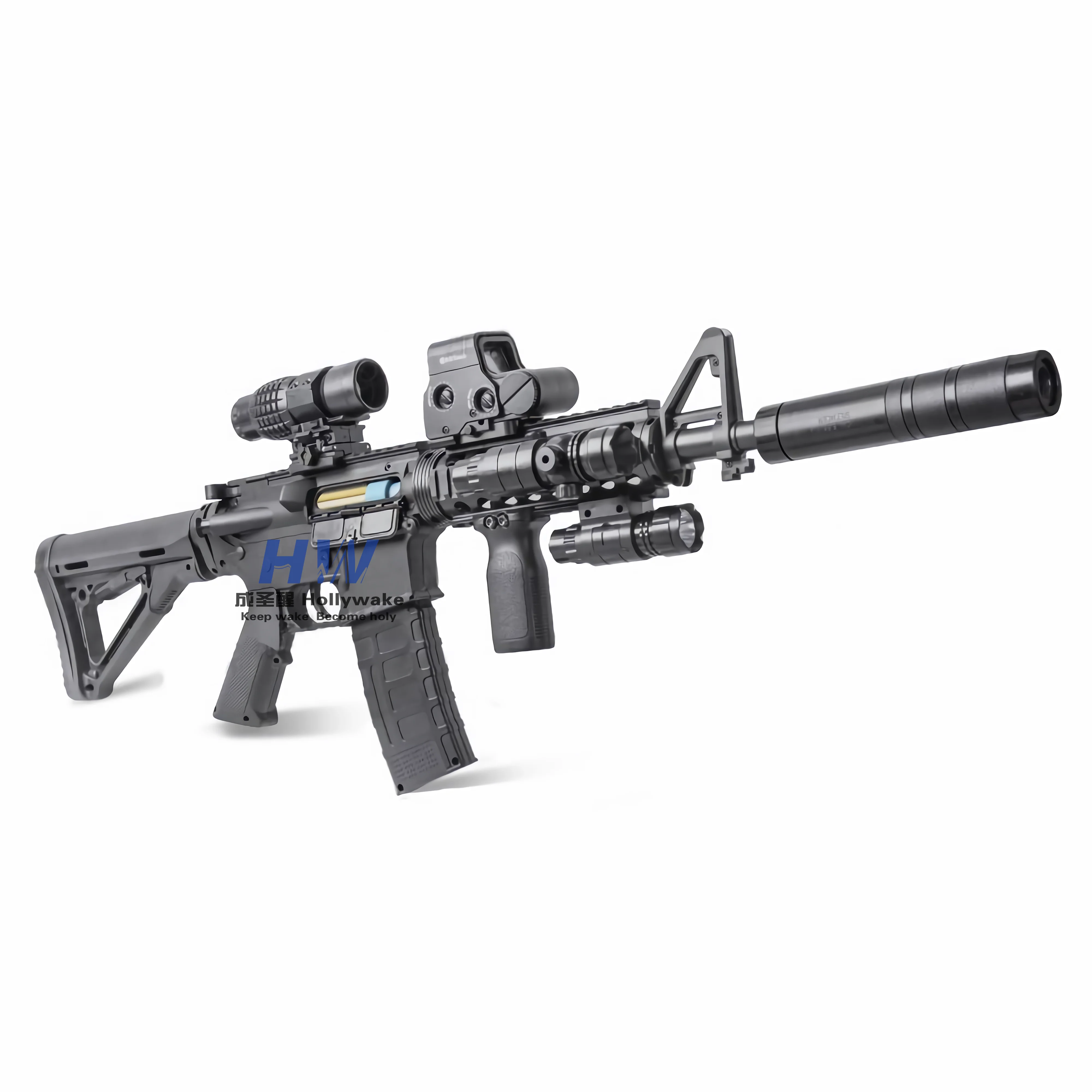 Bh Latest Style Nylon Slr M4a1 Kids Electric Shell Ejecting Sniper Gun ...