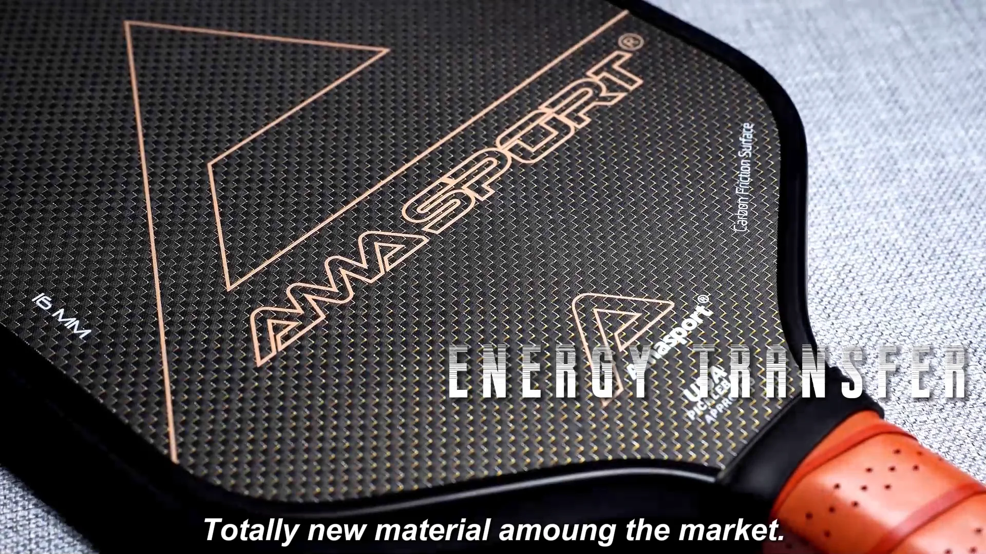 Titanium Pickleball Paddle Charged Surface Technology For Increased ...