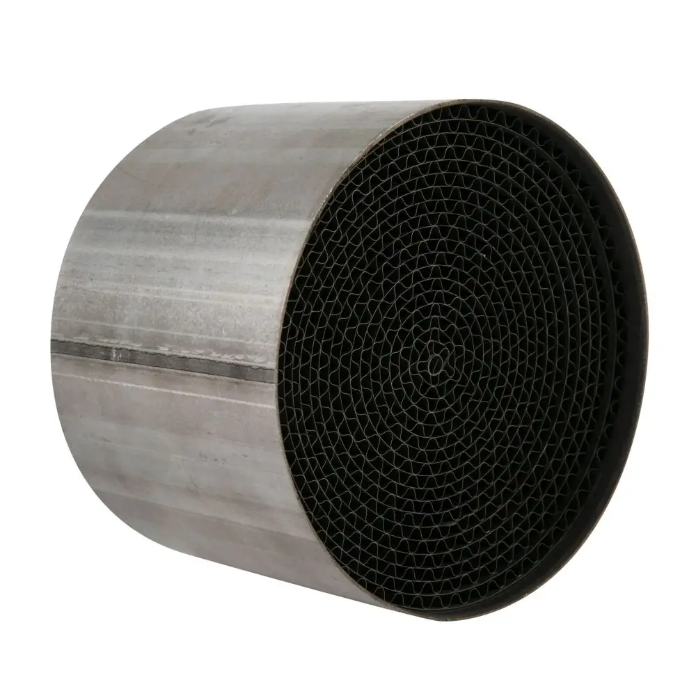 Metallic Metal Honeycomb Substrate Monolith Catalytic Converter for ...