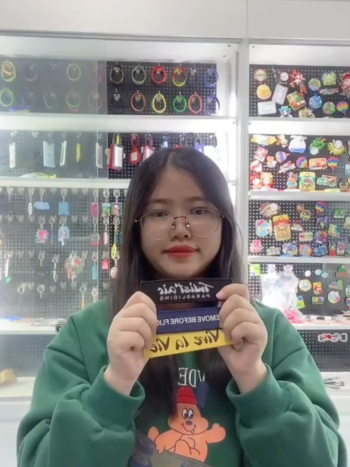 Customized Fabric Keychain Custom Embroidery Fabric Jet Tag Keychain ...