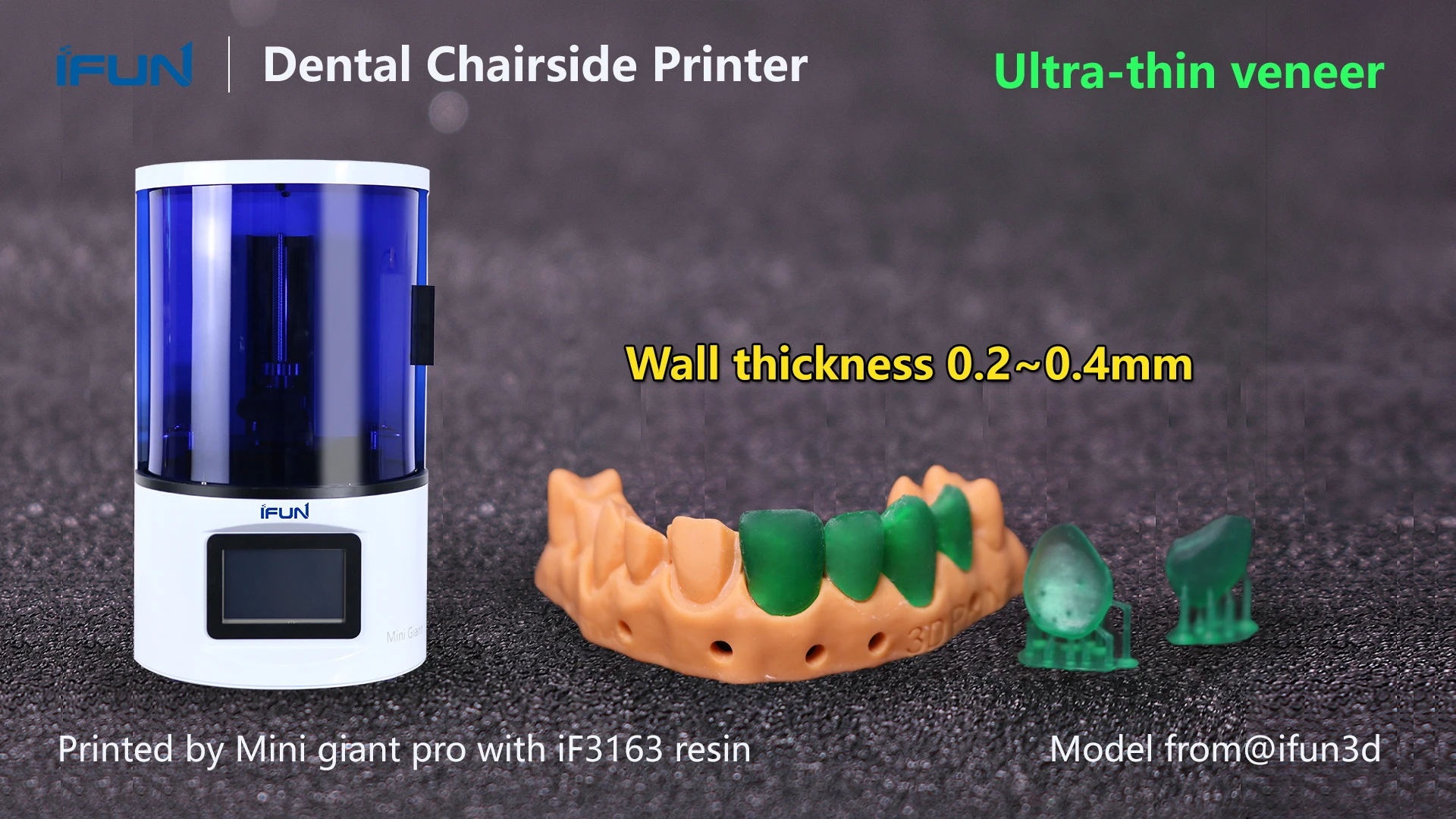 Ifun Mini Giant Pro 3d 6.6inch 4k Mono Lcd Professional Dental 3d ...