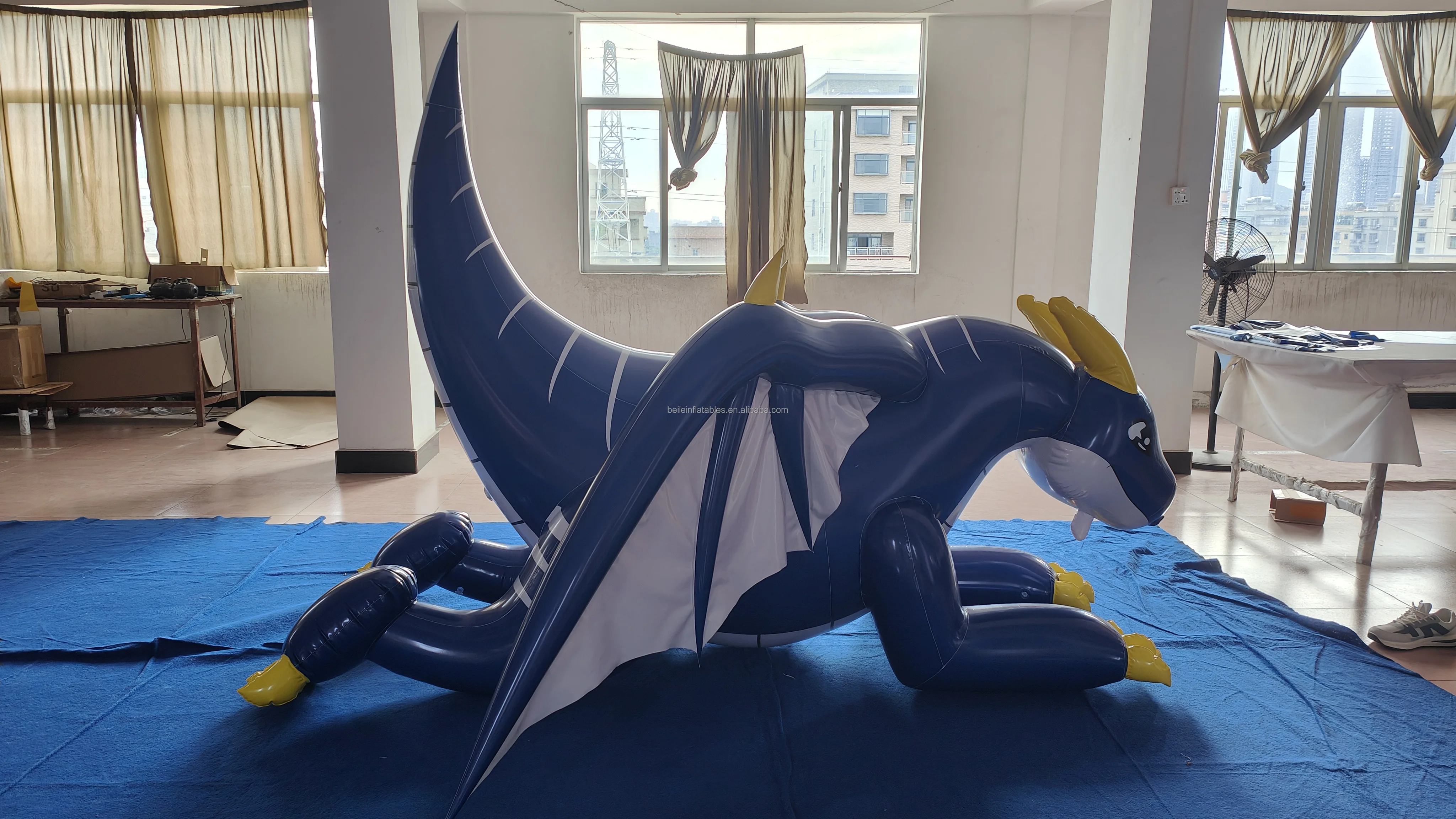 Beile Latest Design Cartoon Soft Pvc Inflatable Dragon Whit Sph - Buy ...