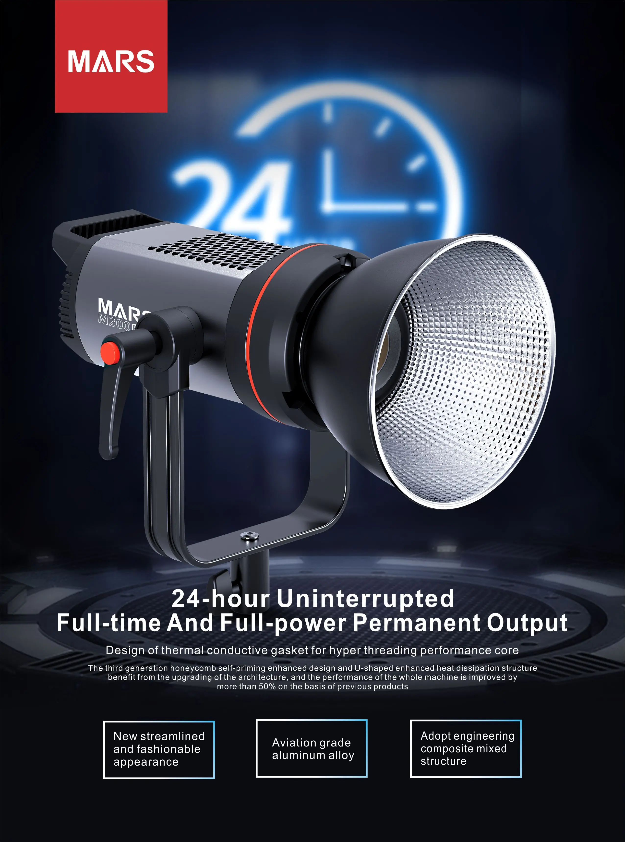 Triopo Mars 200bi 3200k-5600k Aurora Cob Led Video Light - Buy Triopo ...