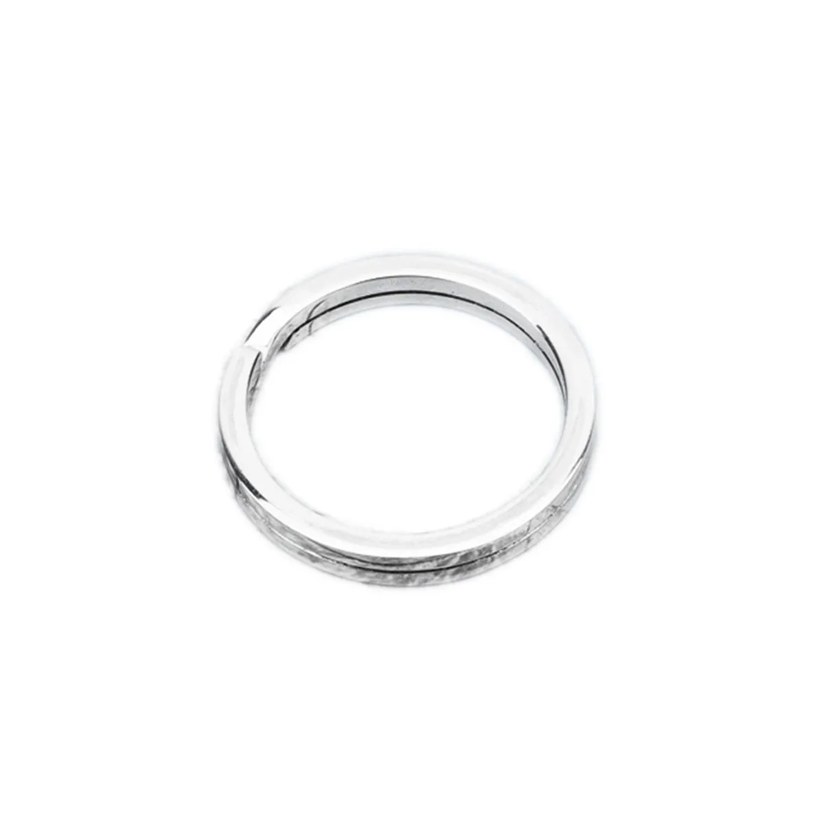 925 Sterling Silver Split Key Ring Clasp For Keychain Diameter 20mm ...