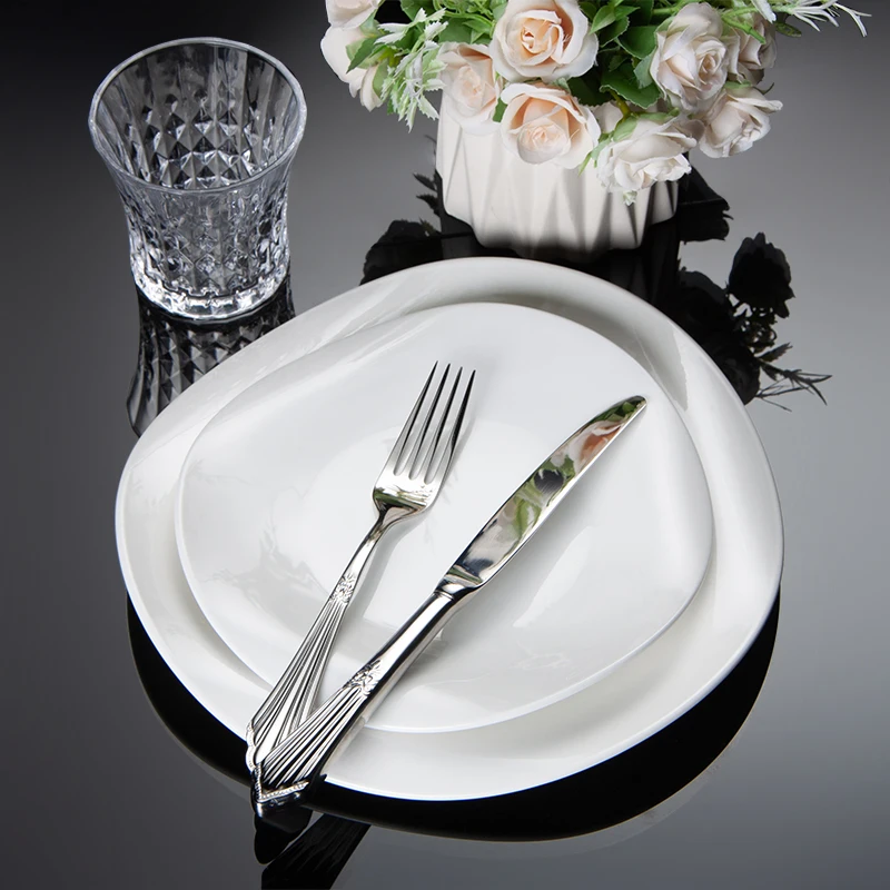 Jinqiangyi Horeca Dishes & Plates Tableware Nordic White Ceramic Soup ...