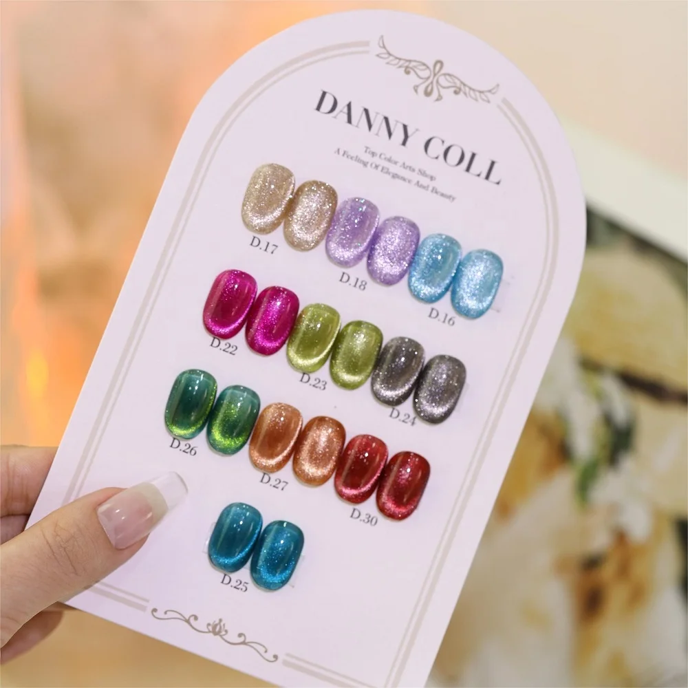 Danny Coll Cats Eye Nail Gel - Magnetic UV Varnish Set