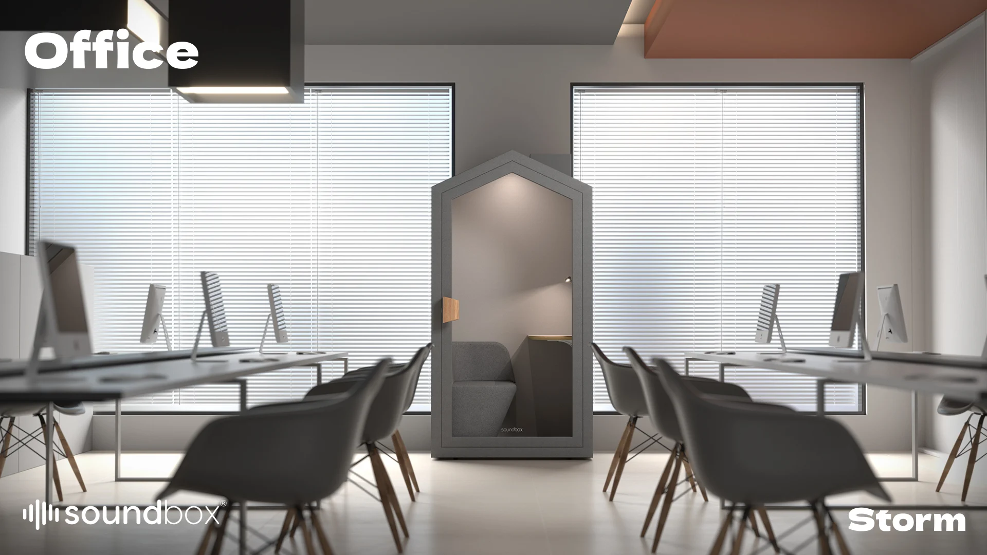 Soundproof Home Office Pod - Privacy and Noise Reduction