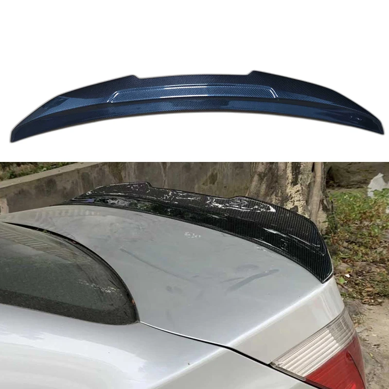 Carbon Fiber Rear Wing Spoiler For Bmw E60 2004-2010 - Buy For Bmw E60 ...