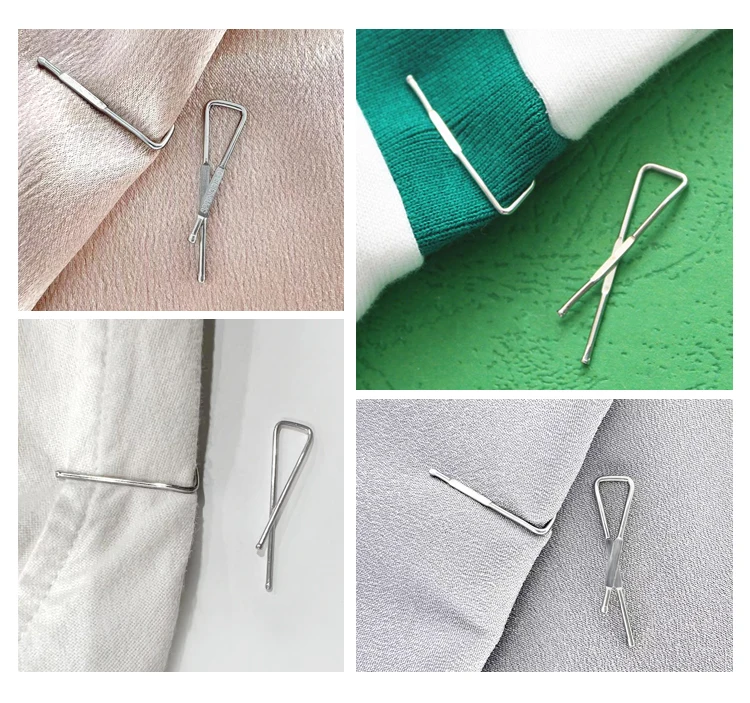 45*8 Mm Shirt Packaging Material Metal Clothing Shirt Packing Clip X ...